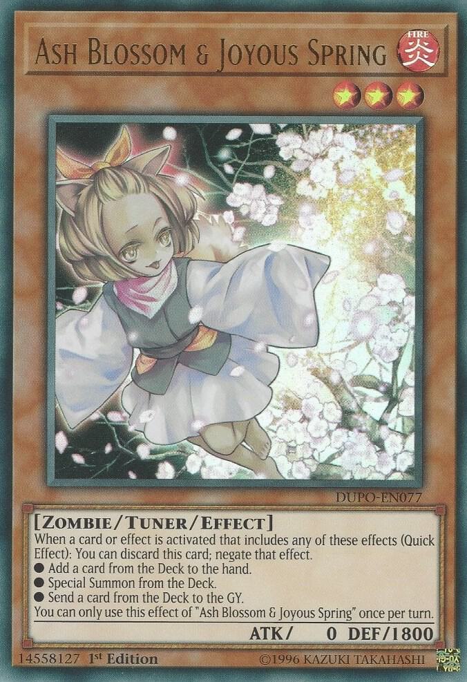 Ash Blossom & Joyous Spring - Duel Power - YuGiOh - TCGplayer.com