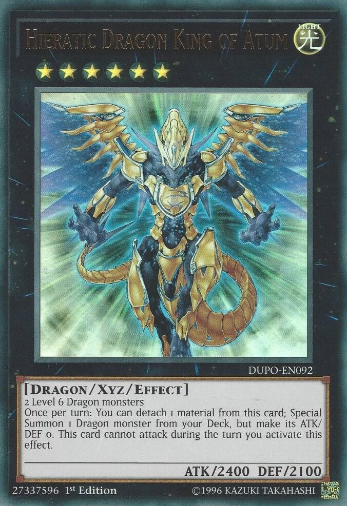Hieratic Dragon King of Atum - Duel Power - YuGiOh - TCGplayer.com