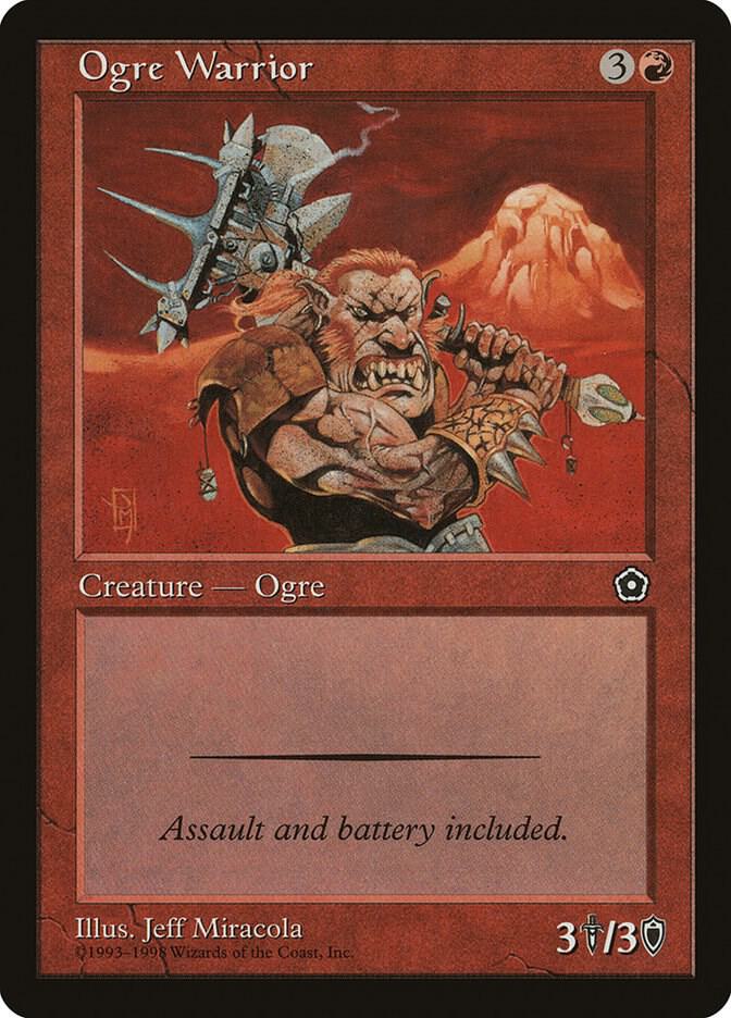 Ogre Warrior - Portal Second Age - Magic: The Gathering - TCGplayer.com