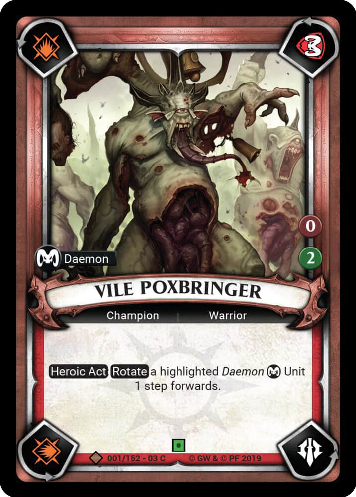 Vile Poxbringer (Claimed) - Wave 3 - Savagery - Warhammer Age of Sigmar ...