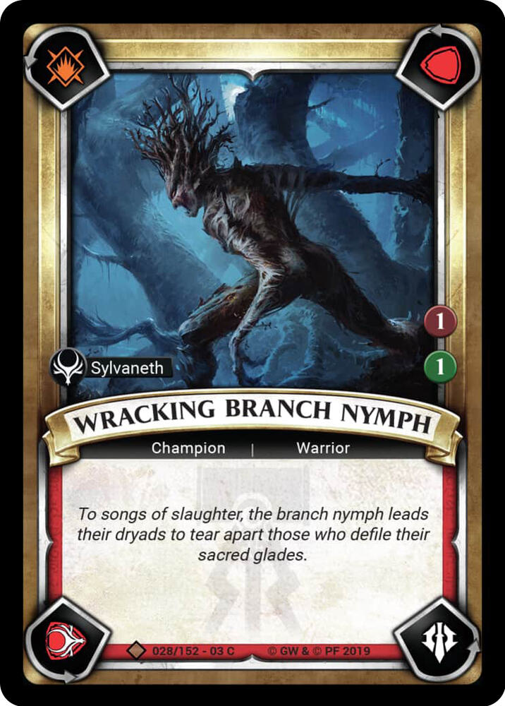 Wracking Branch Nymph (Claimed) - Wave 3 - Savagery - Warhammer Age of ...