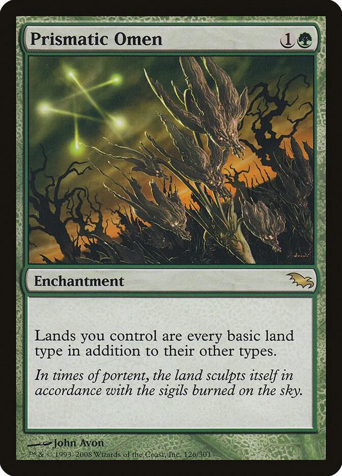 Prismatic Omen - Shadowmoor - Magic: The Gathering - TCGplayer.com