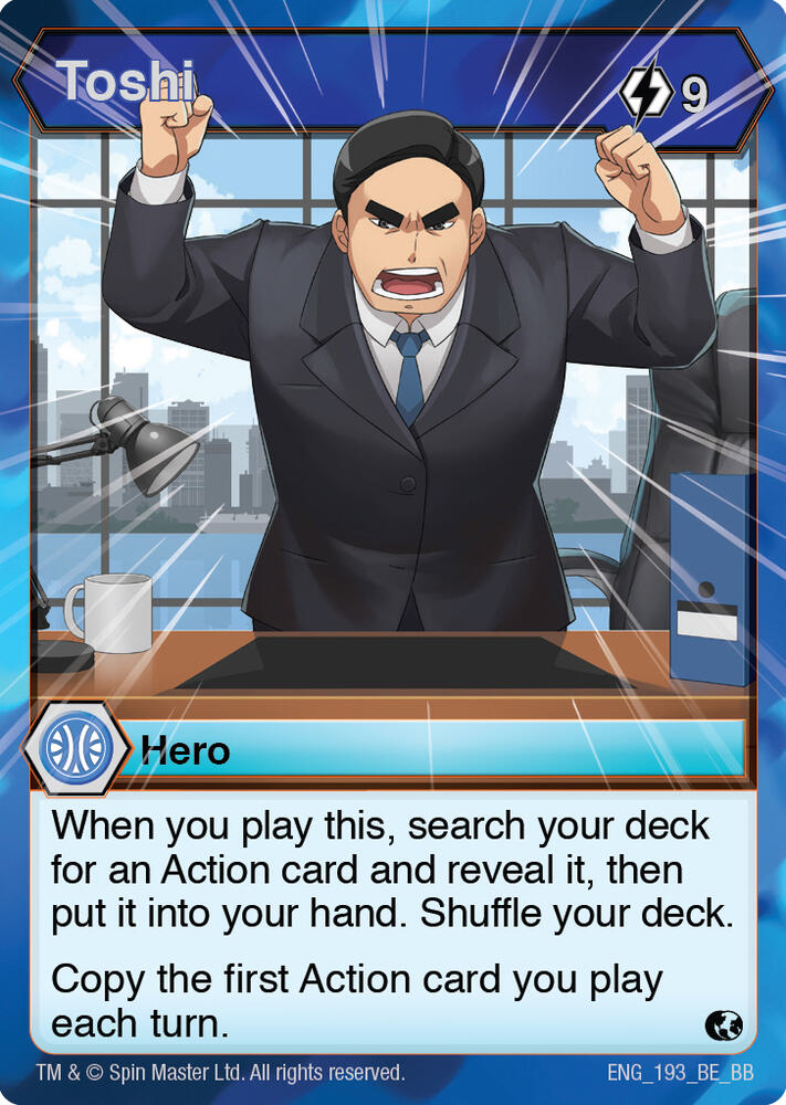 Toshi - Battle Brawlers - Bakugan TCG