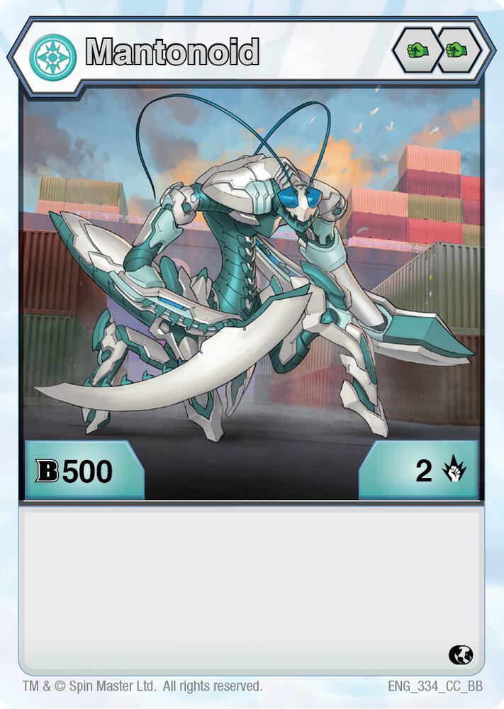 Mantonoid (334) - Battle Brawlers - Bakugan TCG
