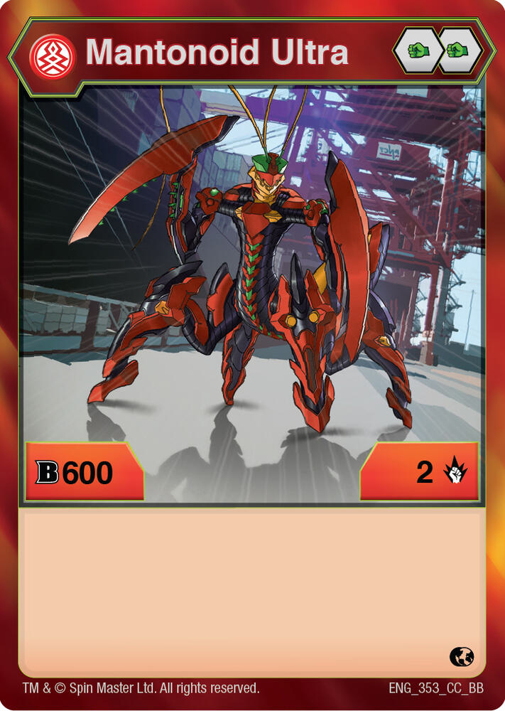 Mantonoid Ultra (353) - Battle Brawlers - Bakugan TCG - TCGplayer.com