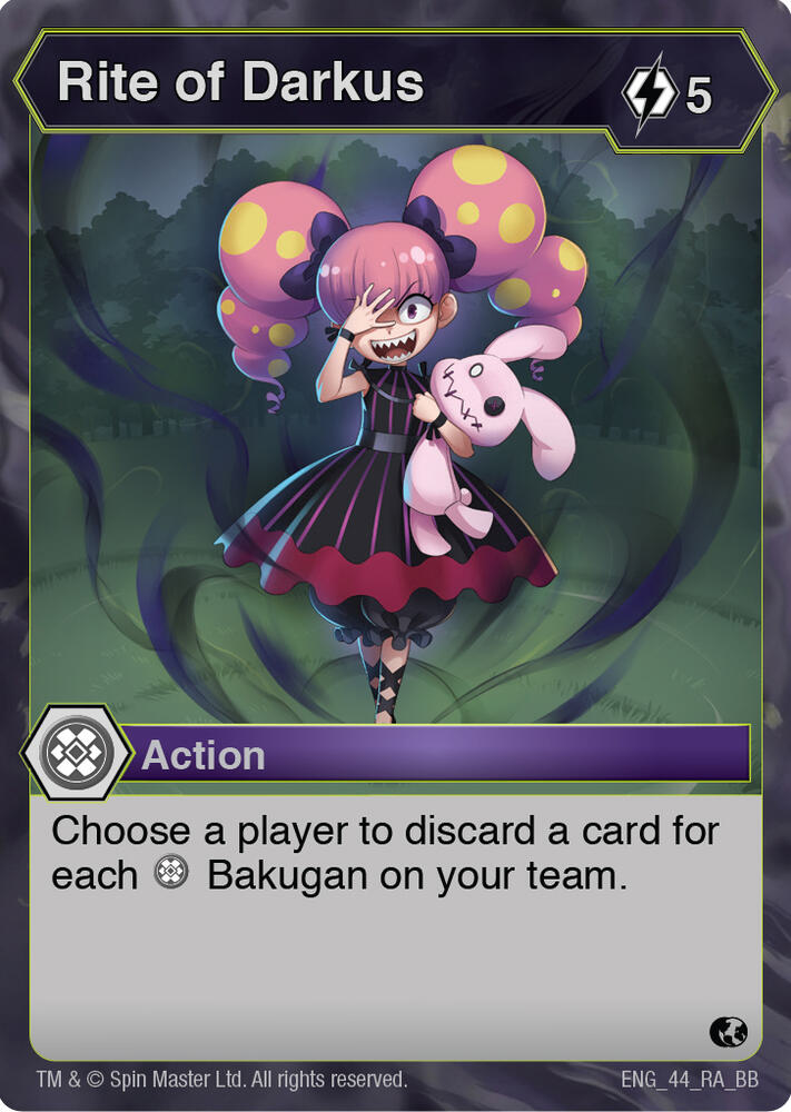 Rite of Darkus - Battle Brawlers - Bakugan TCG - TCGplayer.com