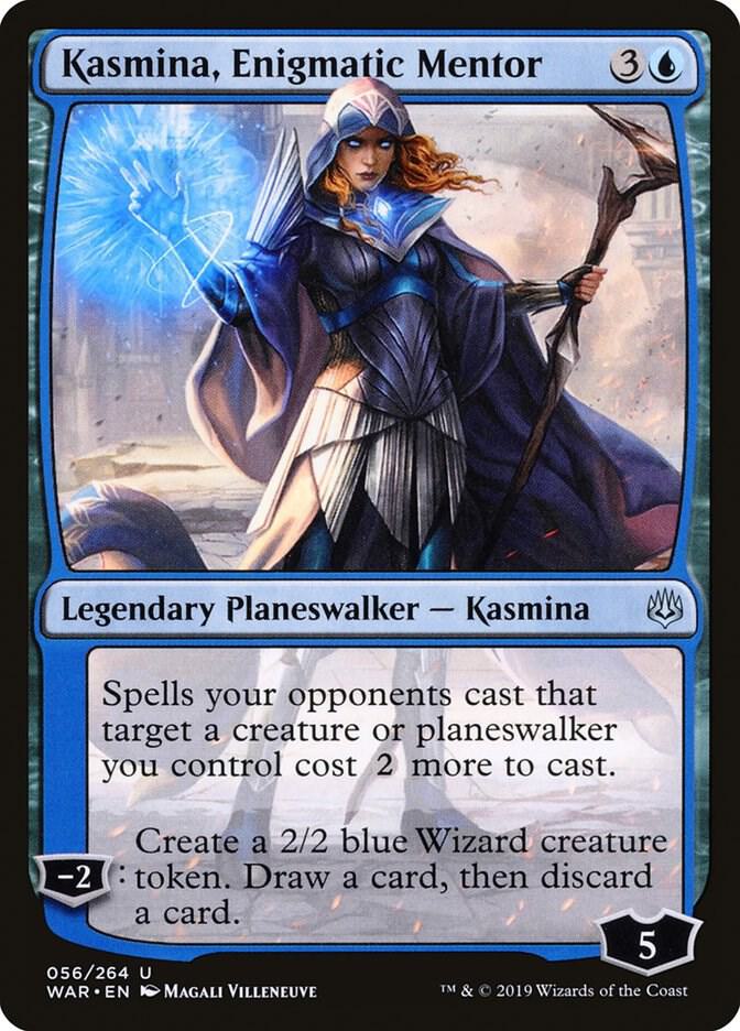 Kasmina, Enigmatic Mentor - War of the Spark - Magic: The Gathering ...