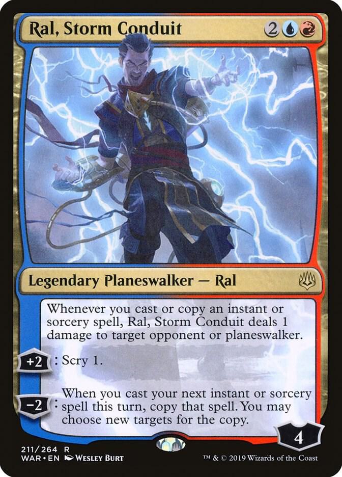 Ral, Storm Conduit - War of the Spark - Magic: The Gathering ...