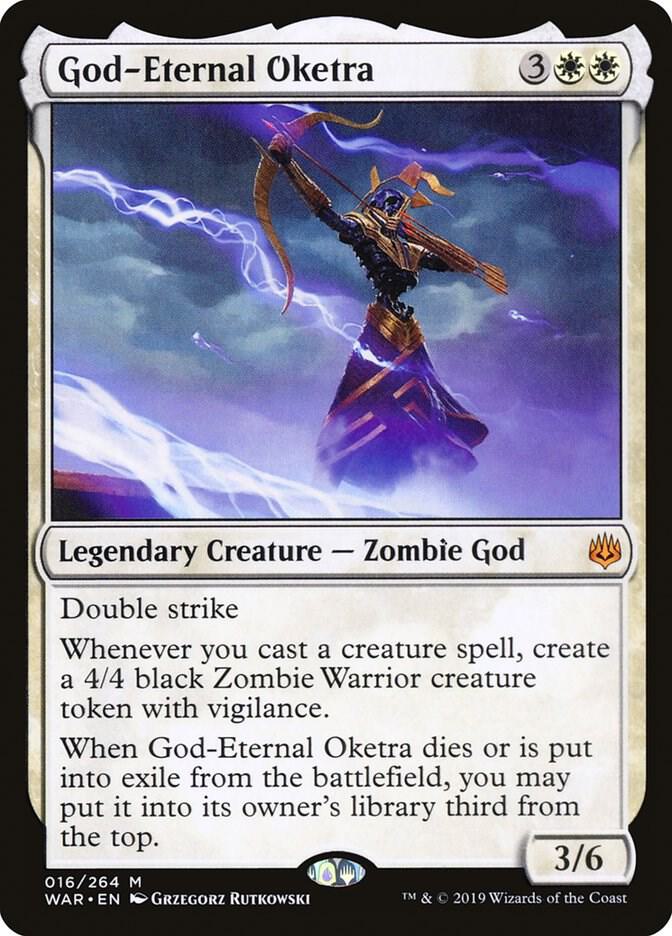 God-Eternal Oketra - War of the Spark - Magic: The Gathering ...