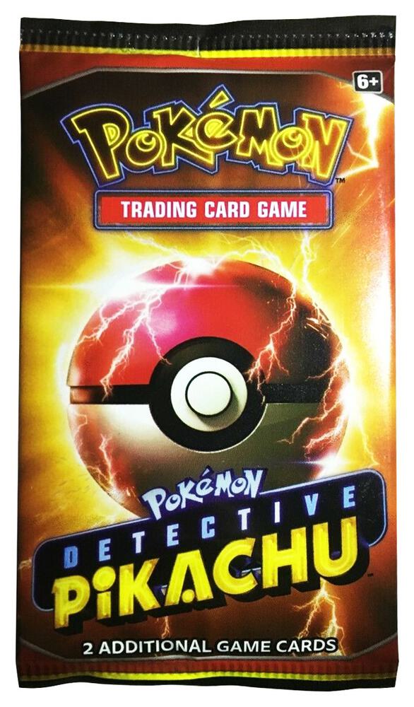 Detective Pikachu Booster Pack - Detective Pikachu - Pokemon ...
