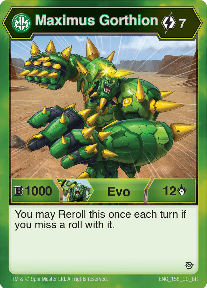 Hyper Trox - Armored Elite - Bakugan TCG