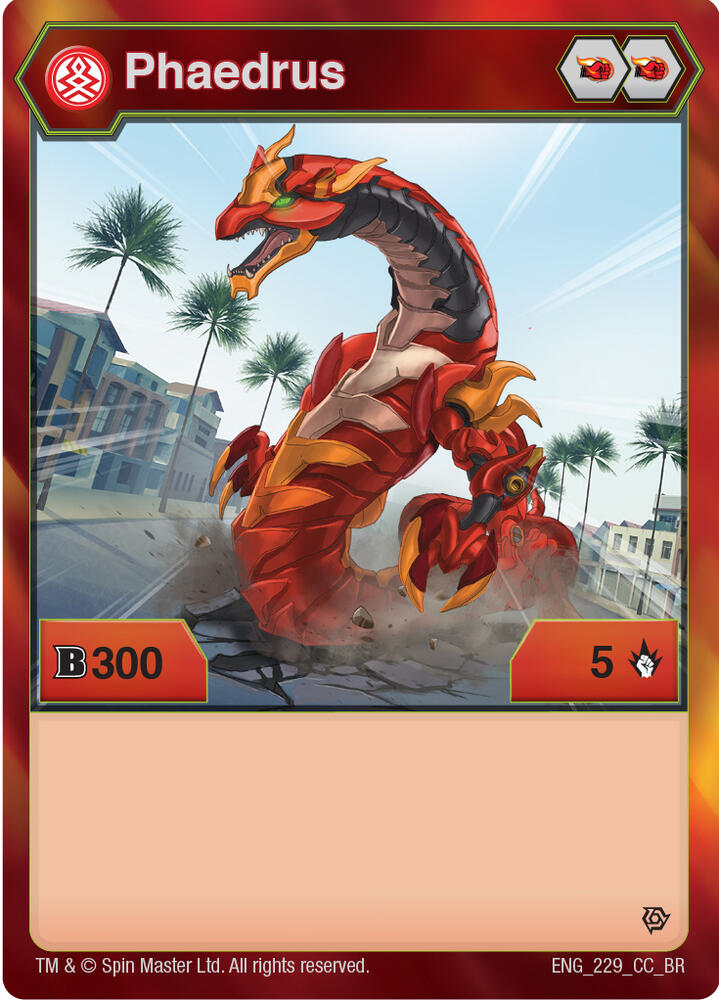 Phaedrus (229) - Resurgence - Bakugan TCG