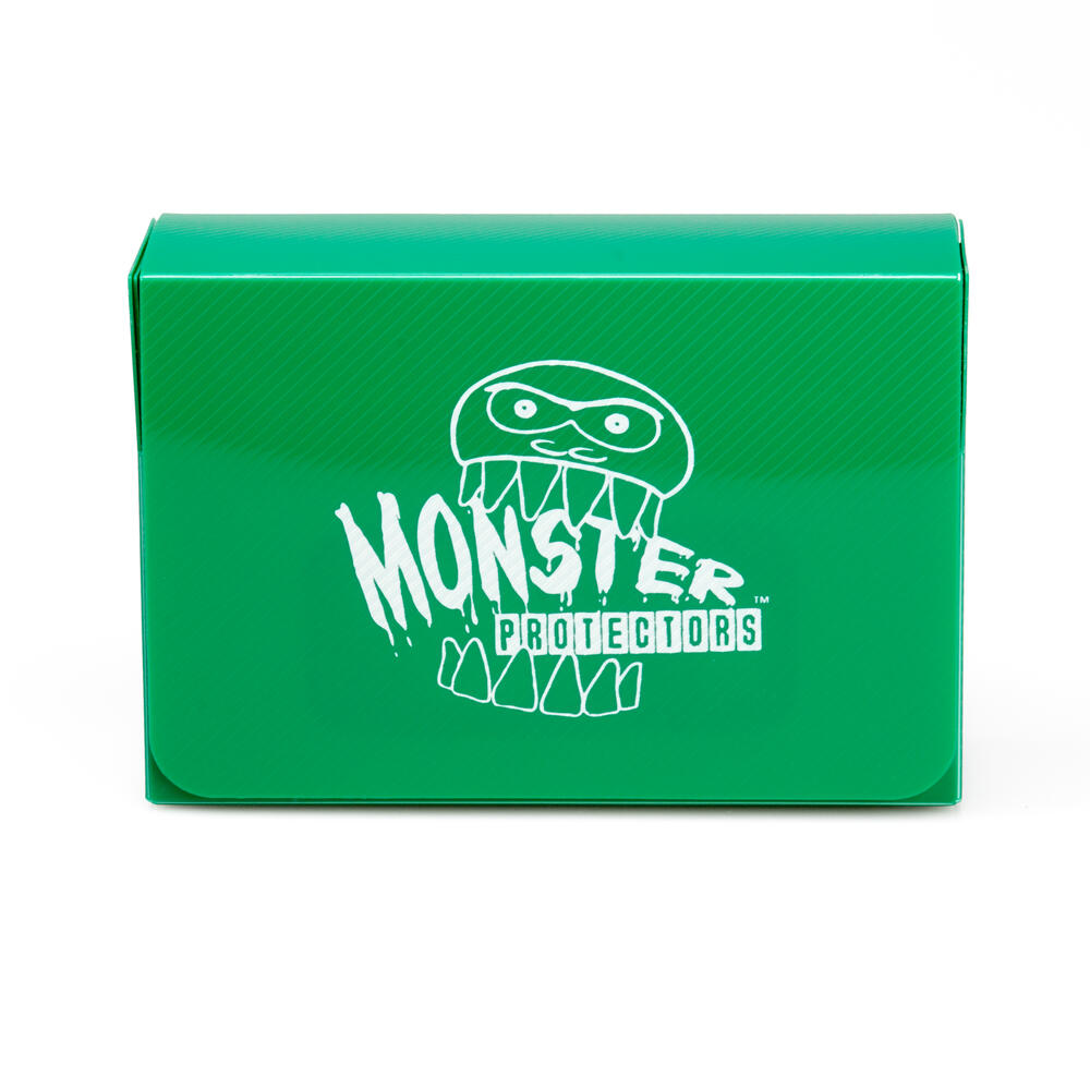Double Deck Box - Green (Holds 150) - Monster Protectors Deck Boxes ...