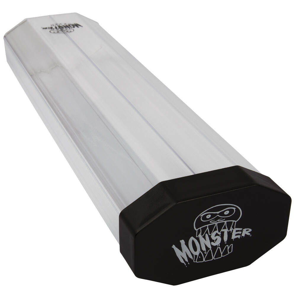 Dual Playmat Tube - Clear with Black Cap - Monster Protectors Playmat ...