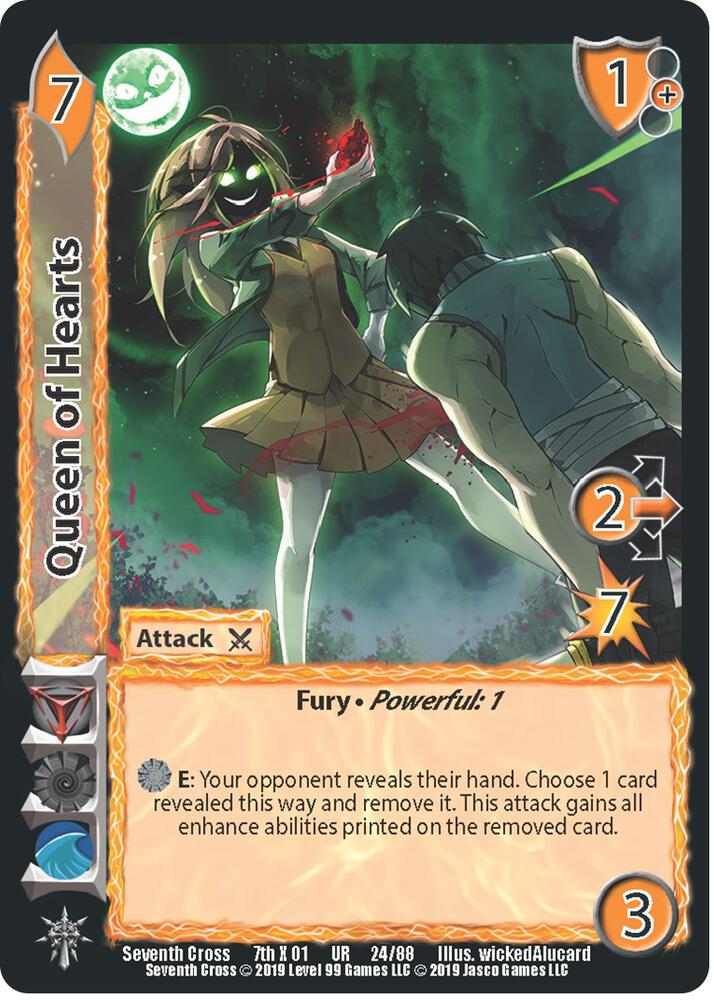 Queen of Hearts - Seventh Cross - UniVersus - TCGplayer.com