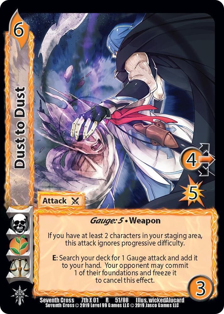 Dust to Dust - Seventh Cross - UniVersus - TCGplayer.com
