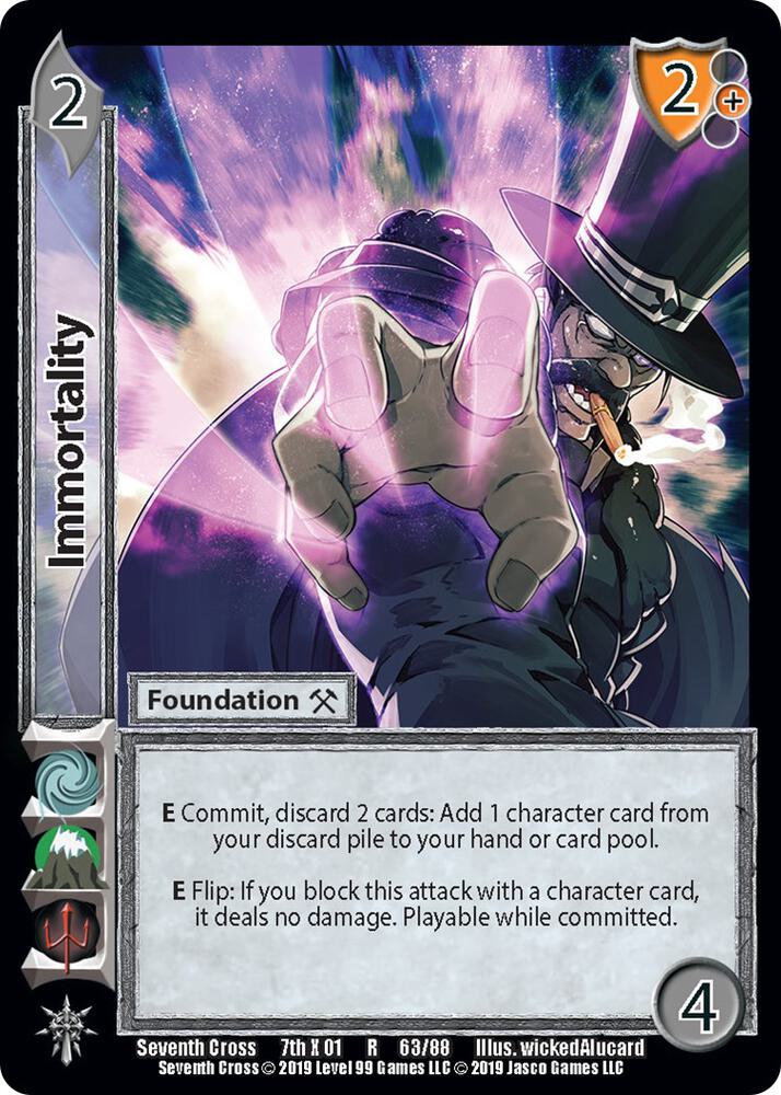 Immortality - Seventh Cross - UniVersus - TCGplayer.com