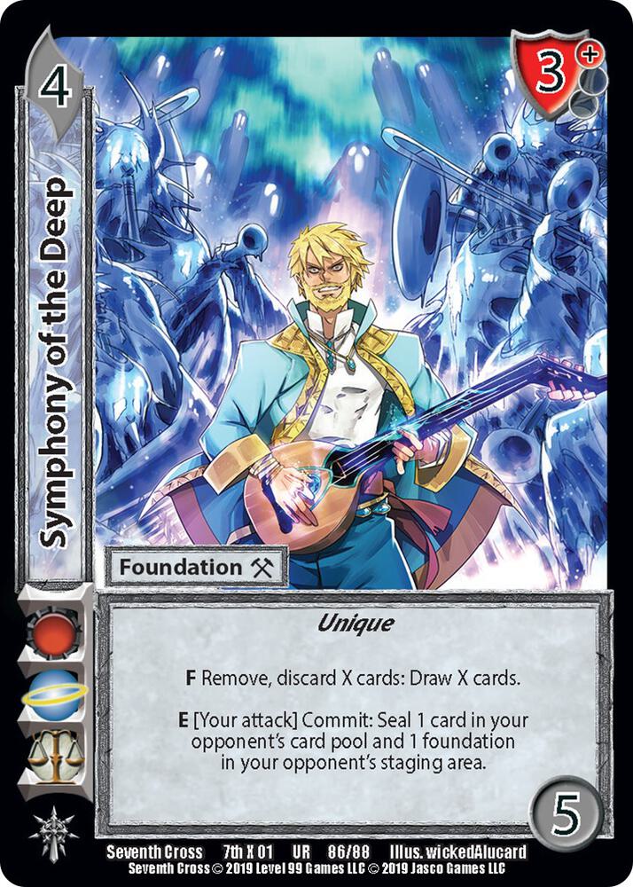 Symphony of the Deep - Seventh Cross - UniVersus - TCGplayer.com