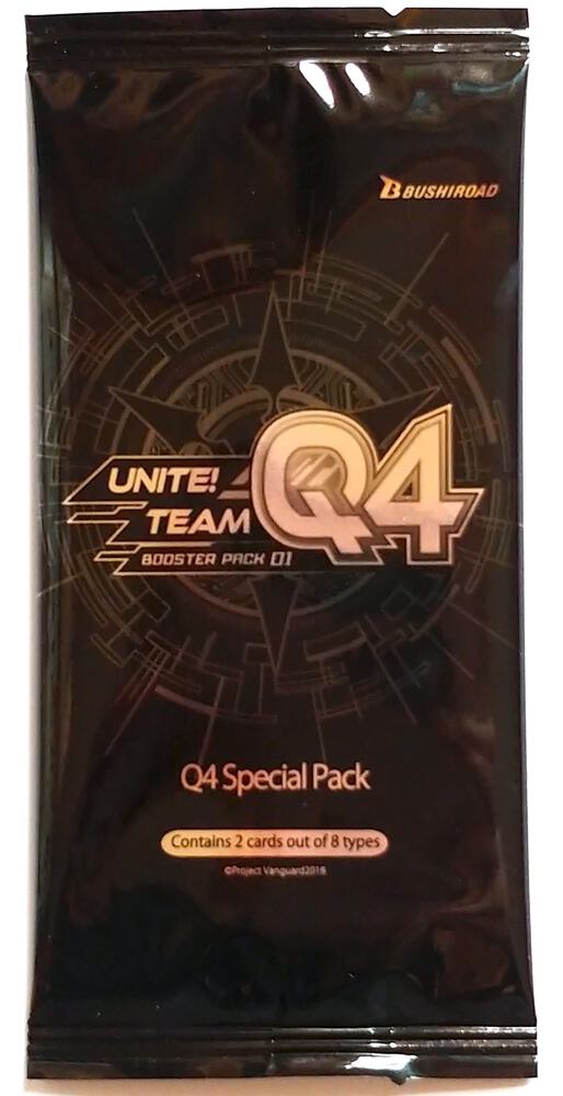 Unite! Q4 Promo Pack - V-BT01: Unite! Team Q4 - Cardfight Vanguard