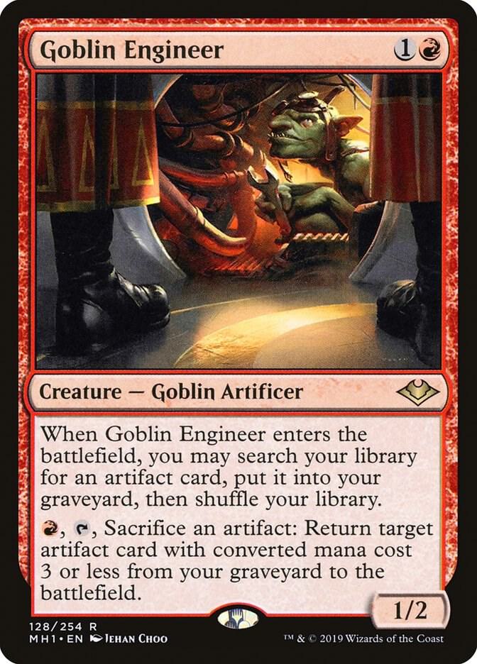 Goblin Engineer - Modern Horizons - Magic: The Gathering - TCGplayer.com