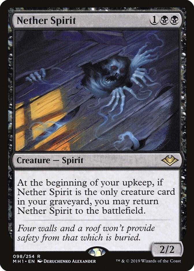 Nether Spirit - Modern Horizons - Magic: The Gathering - TCGplayer.com
