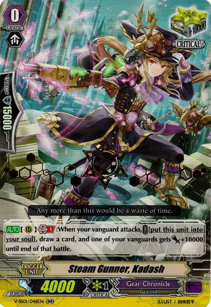 Steam Gunner, Kadash (Hot Stamped) - V-SS01: Premium Collection 2019 - Cardfight Vanguard ...