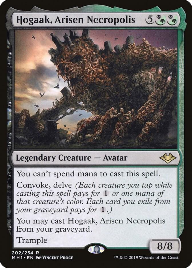 Hogaak, Arisen Necropolis - Modern Horizons - Magic: The Gathering ...