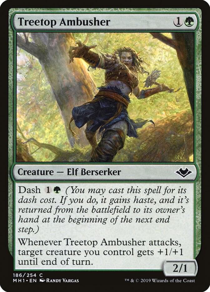 Treetop Ambusher - Modern Horizons - Magic: The Gathering - TCGplayer.com