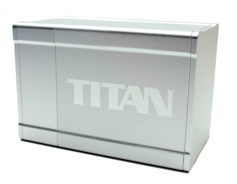 TITAN Deck Box - Solid Silver - BoxGods Deck Boxes - Deck Boxes ...