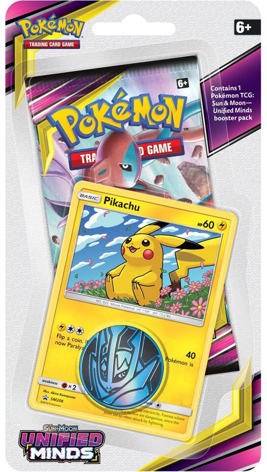 Unified Minds Single Pack Blister [Pikachu] - SM - Unified Minds ...