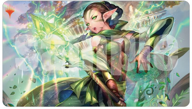 War of the Spark Japanese Alternate Art - Nissa Playmat for Magic ...