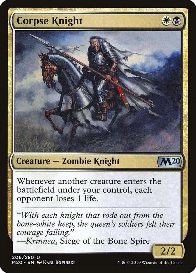 Corpse Knight - Core Set 2020 - Magic: The Gathering - TCGplayer.com