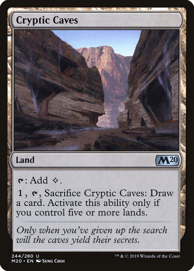 Cryptic Caves - Core Set 2020 - Magic: The Gathering - TCGplayer.com