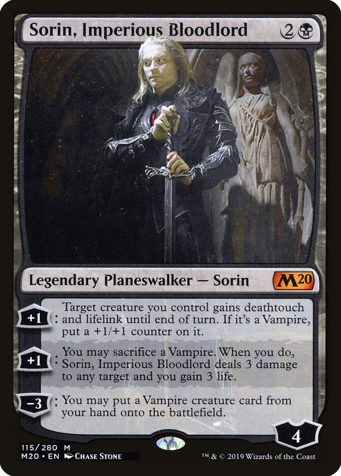 Sorin, Imperious Bloodlord - Core Set 2020 - Magic: The Gathering ...