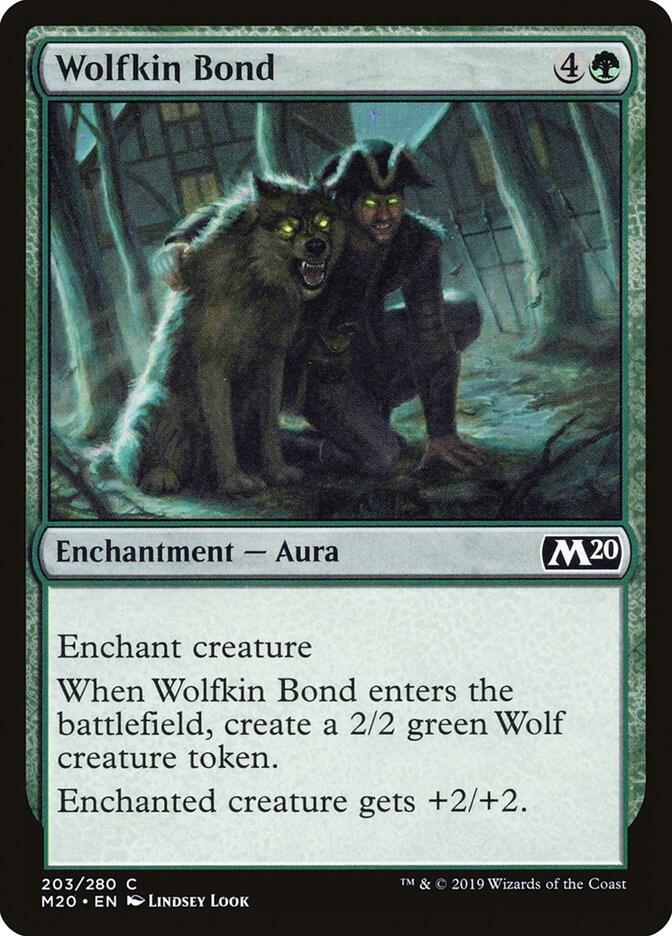 Wolfkin Bond - Core Set 2020 - Magic: The Gathering - TCGplayer.com