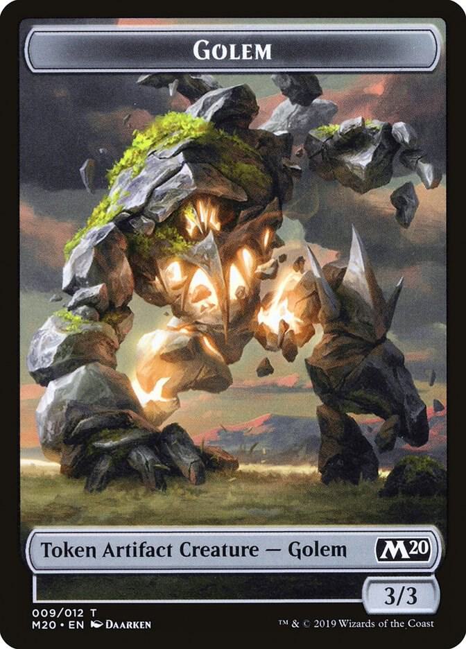 Golem Token - Core Set 2020 - Magic: The Gathering - TCGplayer.com