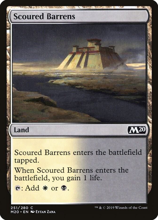 Scoured Barrens - Core Set 2020 - Magic: The Gathering - TCGplayer.com
