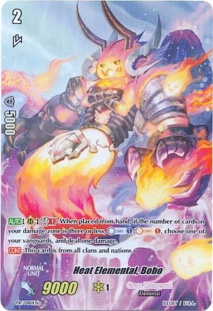 Heat Elemental, Bobo (Premium Collection 2019) - Promo Cards ...
