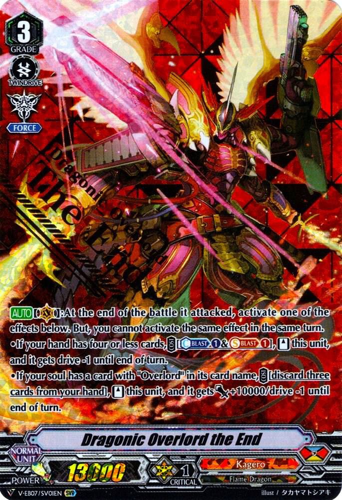 Dragonic Overlord Cards