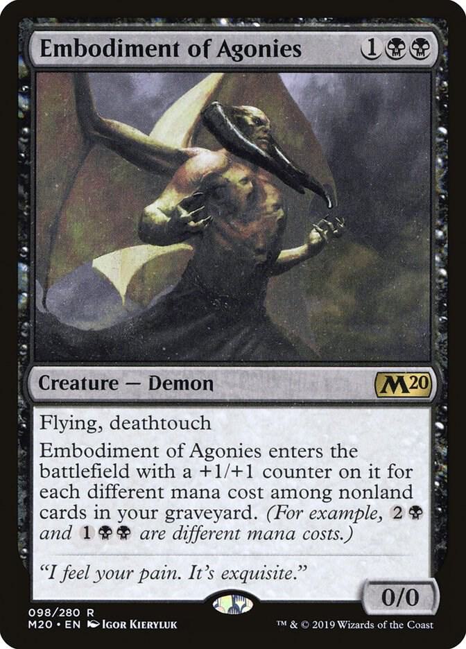 Embodiment of Agonies - Core Set 2020 - Magic: The Gathering ...