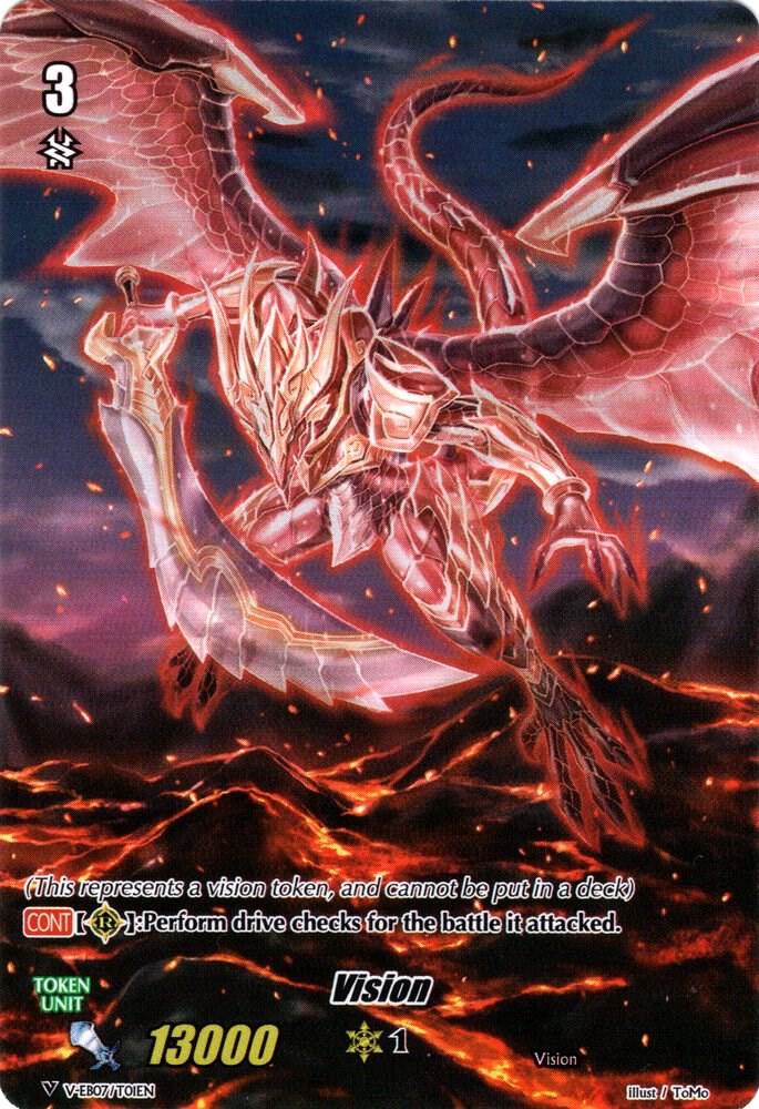 Vision Token - V-EB07: The Heroic Evolution - Cardfight Vanguard - TCGplayer.com