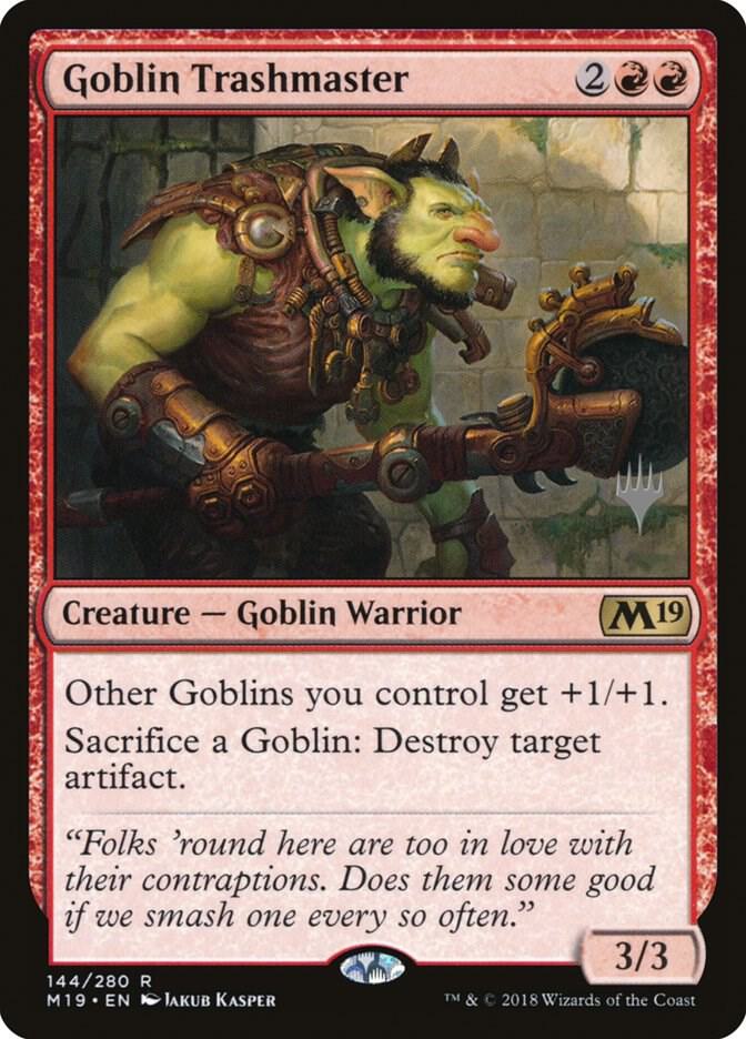 Goblin Trashmaster - Promo Pack: Core Set 2020 - Magic: The Gathering ...
