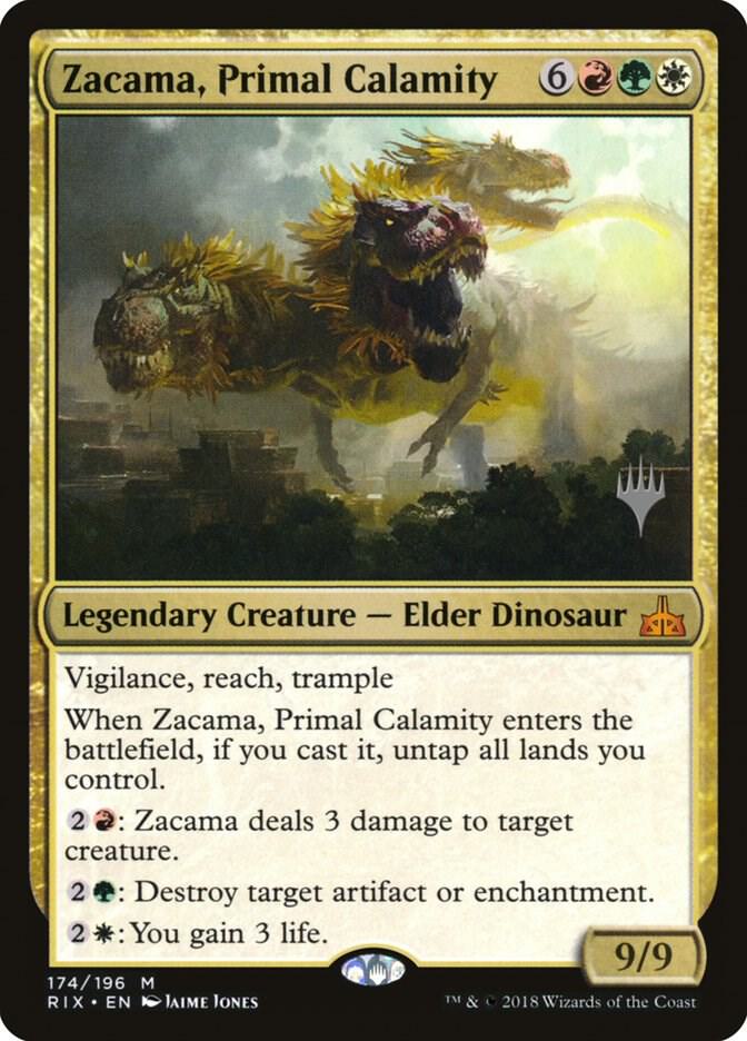 Zacama, Primal Calamity - Promo Pack: Core Set 2020 - Magic: The ...