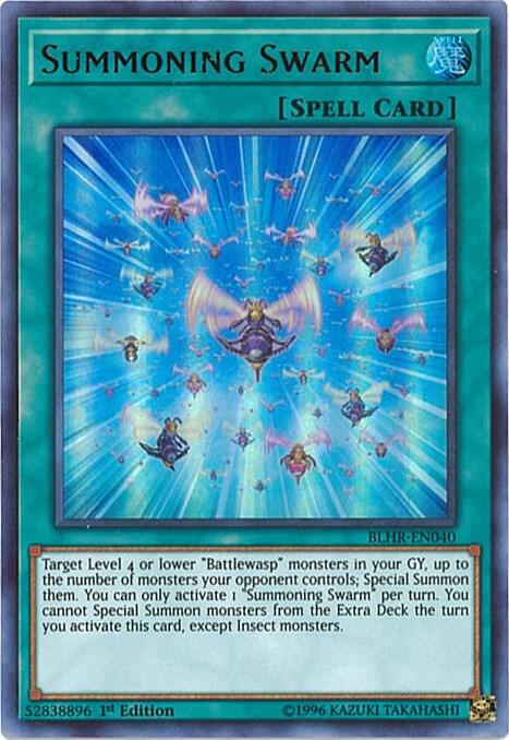 Summoning Swarm - Battles of Legend: Hero's Revenge - YuGiOh