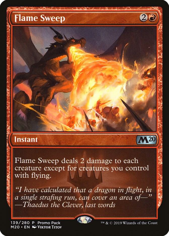 Flame Sweep - Promo Pack: Core Set 2020 - Magic: The Gathering ...