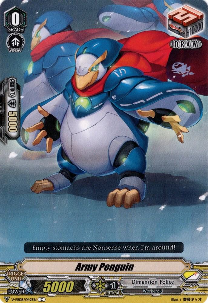 Army Penguin - V-EB08: My Glorious Justice - Cardfight Vanguard - TCGplayer.com