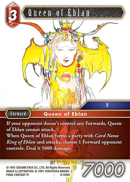 Queen of Eblan - Opus IX - Final Fantasy TCG