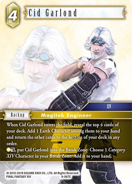 Cid Garlond - Opus IX - Final Fantasy TCG - TCGplayer.com