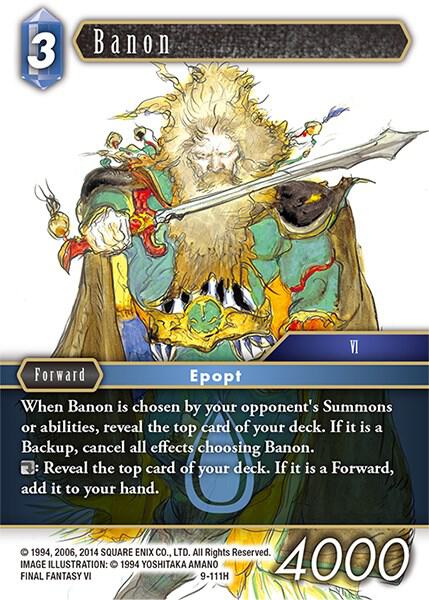 Banon - Opus IX - Final Fantasy TCG - TCGplayer.com