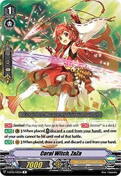 Coral Witch, ZaZa - V-BT05: Aerial Steed Liberation - Cardfight Vanguard